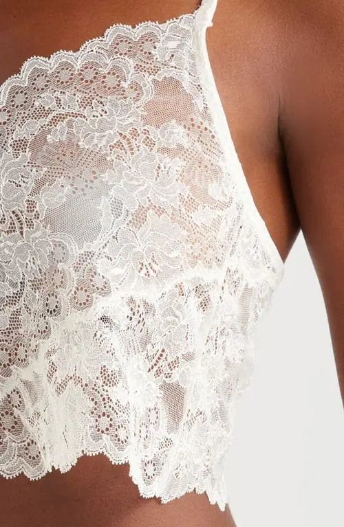 Natori Chantilly Lace Crop Camisole