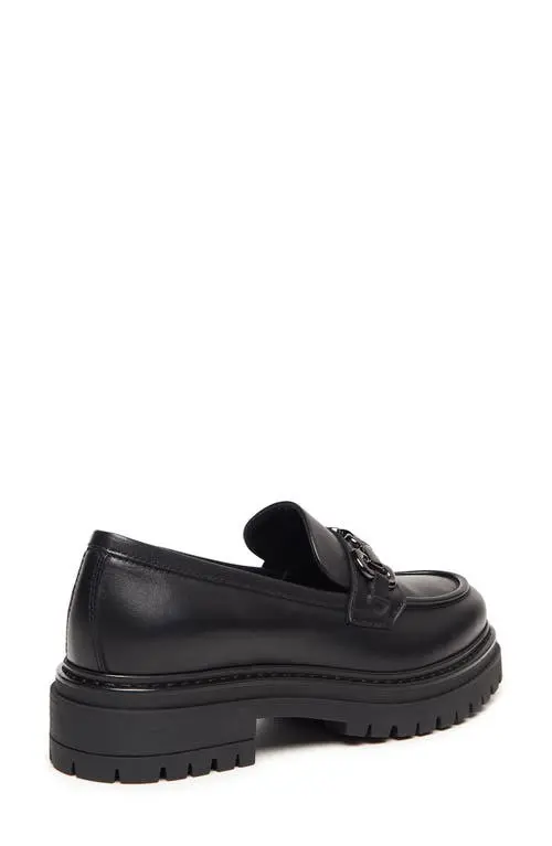 NEROGIARDINI Lug Sole Loafer - Black