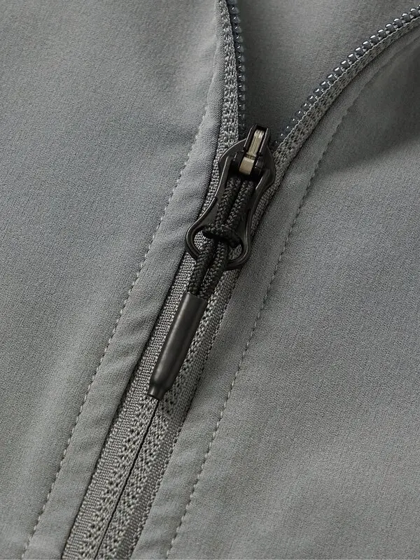 Nike Unlimited Logo-embroidered Tech-jersey Hooded Jacket