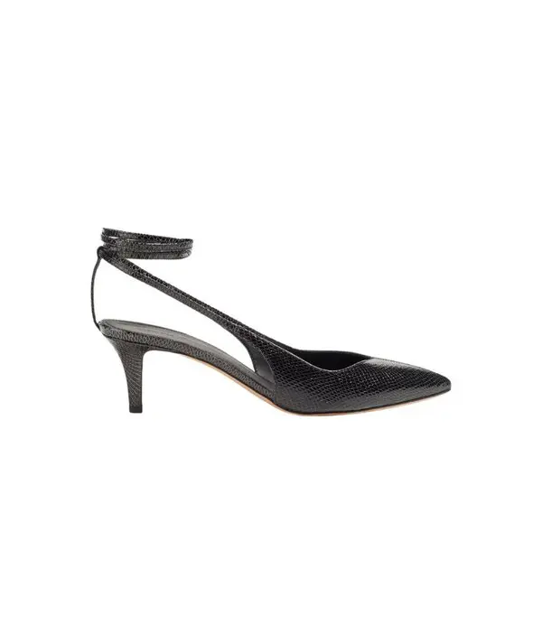 Isabel Marant Pesaro Snake-effect Leather Pumps