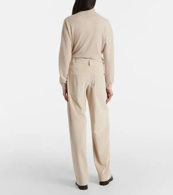 Brunello Cucinelli Monili Cotton Corduroy Pants