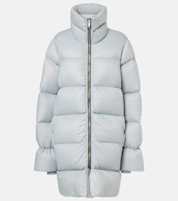 Rick Owens Oversized Down Jacket - Blue