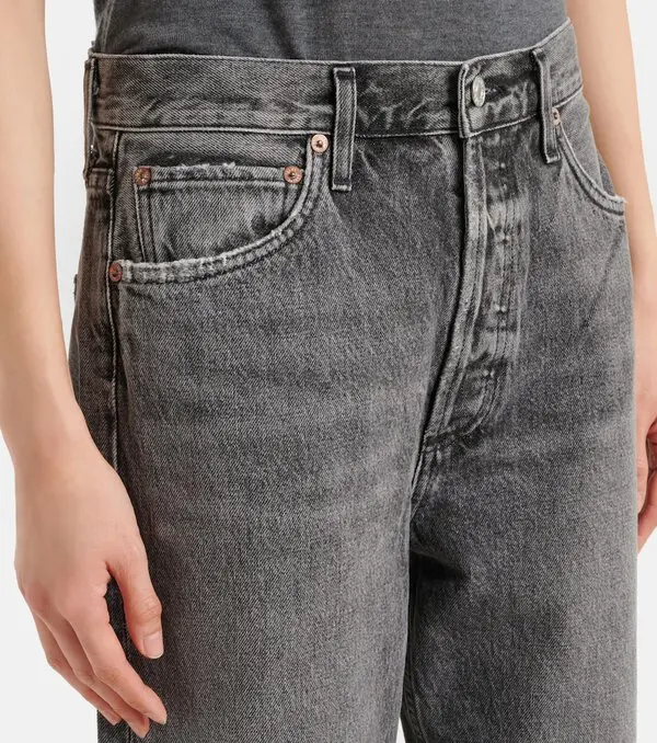 AGOLDE 90's Mid-rise Straight Jeans - Blue