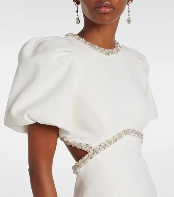 rebecca vallance white dress - Tessa Off Shoulder Gown (Size 6)  Goldie's A waist cinching belt enhances the figure Rebecca Vallance - Esther Strap