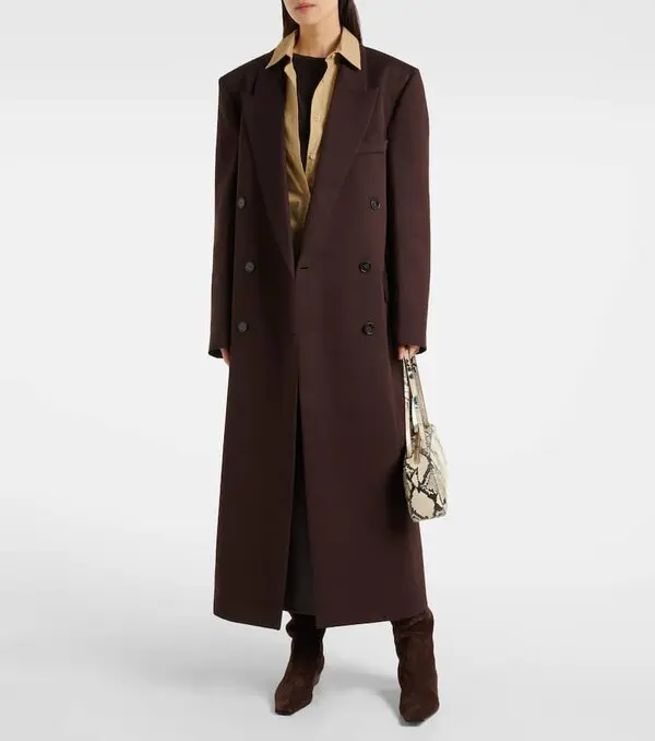 THE FRANKIE SHOP Jane Coat - Brown