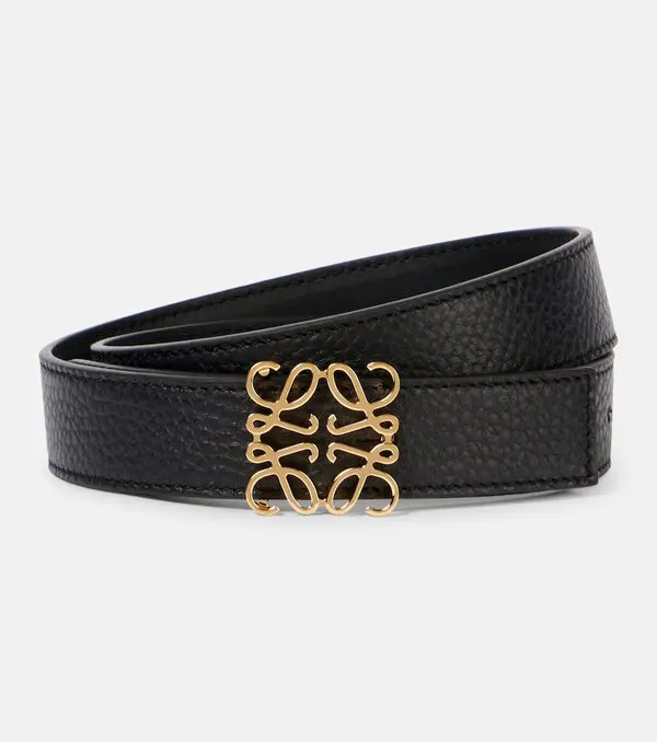 Loewe Anagram Belt - Black