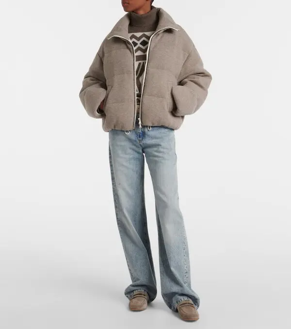 Brunello Cucinelli Cashmere Down Jacket