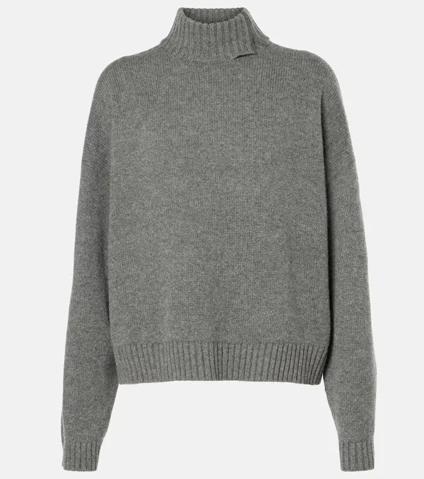 Brunello Cucinelli Monili Cashmere Turtleneck Sweater