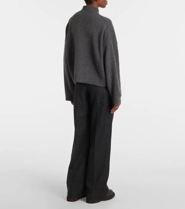 Brunello Cucinelli Monili Cashmere Turtleneck Sweater