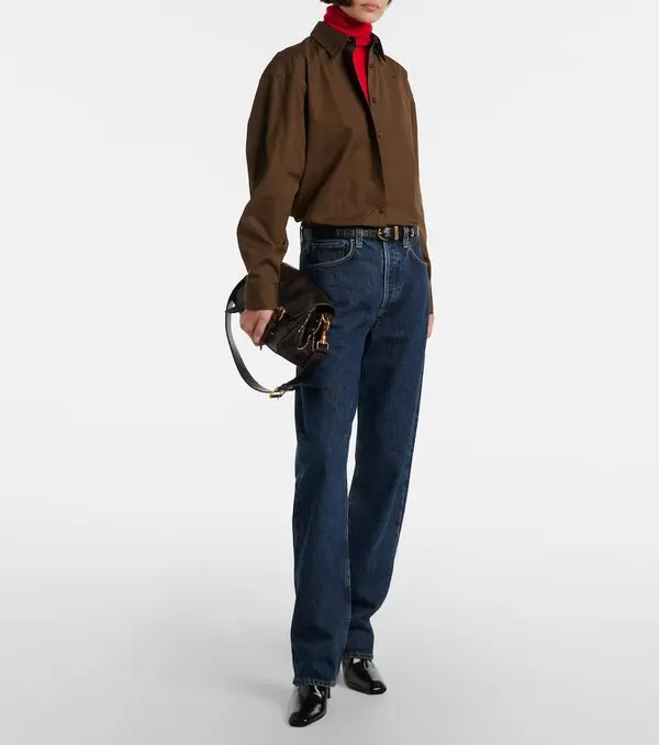 AGOLDE Kelly High-rise Straight Jeans - Blue