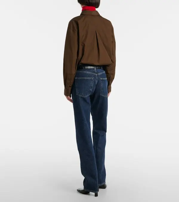 AGOLDE Kelly High-rise Straight Jeans - Blue