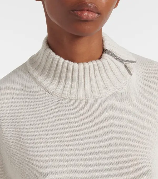 Brunello Cucinelli Cashmere Turtleneck Sweater