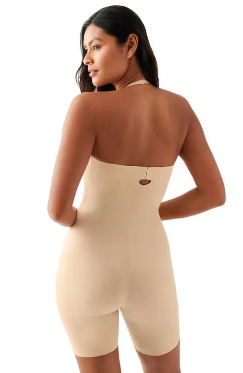 Wacoal Red Carpet™ All In One Thigh Shaper Bodysuit - Sand
