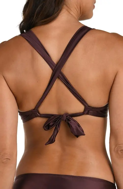 La Blanca Earth Underwire Bikini Top - Truffle