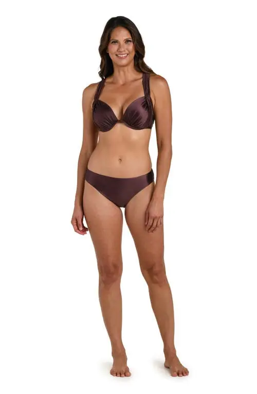 La Blanca Earth Underwire Bikini Top - Truffle