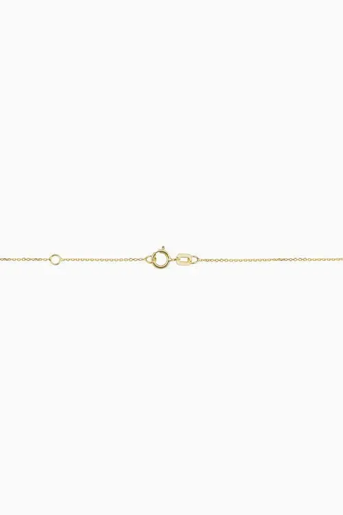 ORADINA 14k Gold Fresco Pendant Necklace