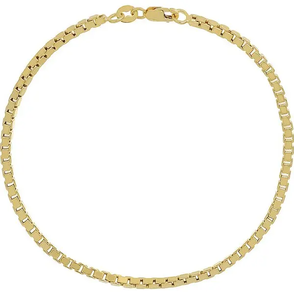 Bony Levy 14k Gold Box Chain Bracelet - 14k Yellow Gold