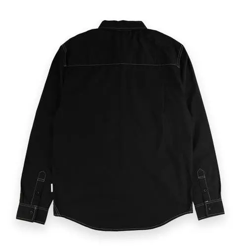 Sovereign Code Simon Button Down Shirt - Black