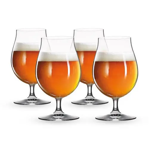 SPIEGELAU Tulip Beer Glass Set Of 4 - Clear