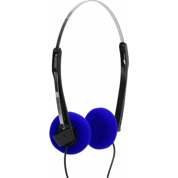 RETROSPEKT Retro Foam On-ear Headphones - Blue