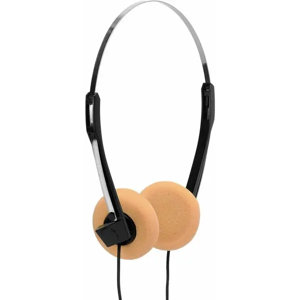 RETROSPEKT Retro Foam On-ear Headphones - Peach
