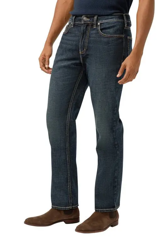 SILVER JEANS CO. Grayson Classic Straight Leg Jeans - Indigo