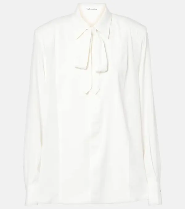 THE FRANKIE SHOP Sophie Satin Shirt