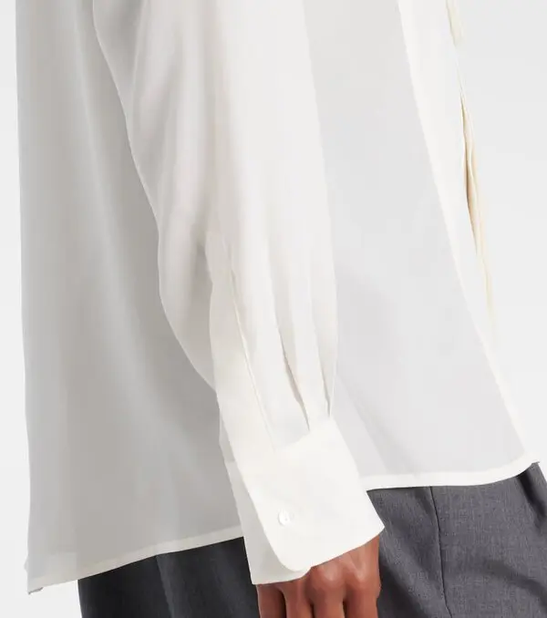 THE FRANKIE SHOP Sophie Satin Shirt