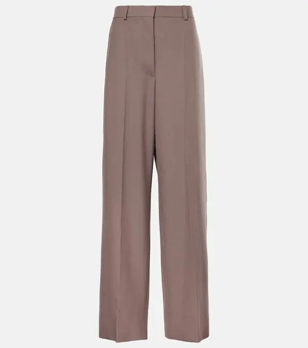 Stella McCartney Wool Wide-leg Trousers