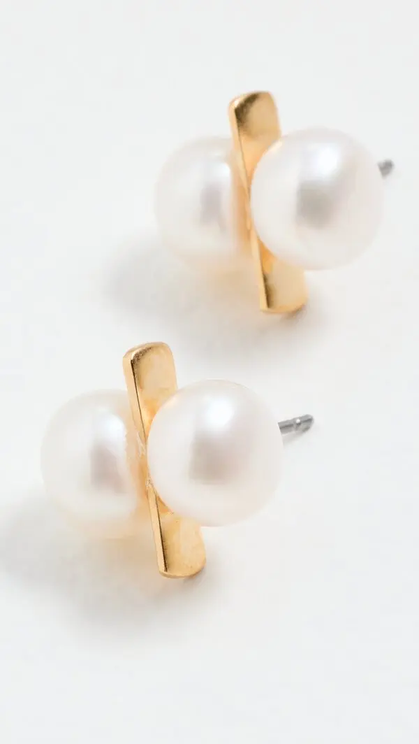 Brinker & Eliza Mallow Stud Earrings