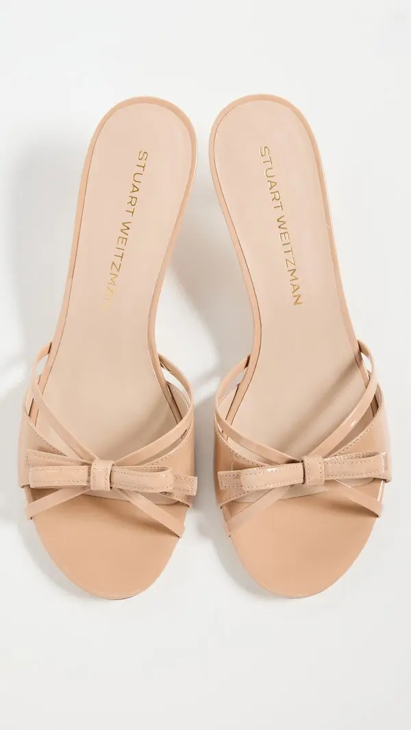 STUART WEITZMAN Felicity Bow Slides