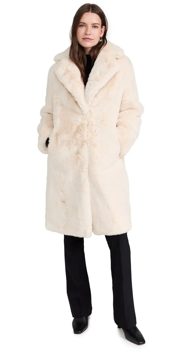 Apparis Steffi Long Faux Fur Coat