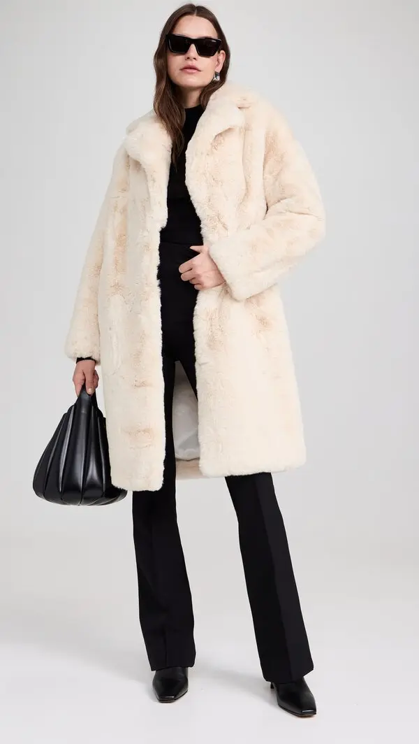 Apparis Steffi Long Faux Fur Coat
