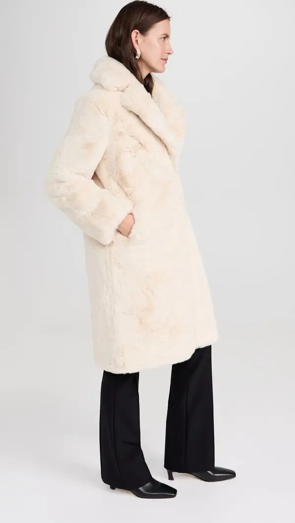 Apparis Steffi Long Faux Fur Coat