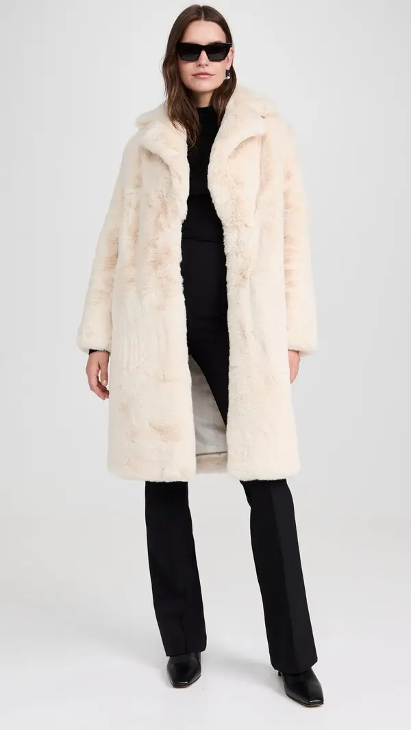 Apparis Steffi Long Faux Fur Coat