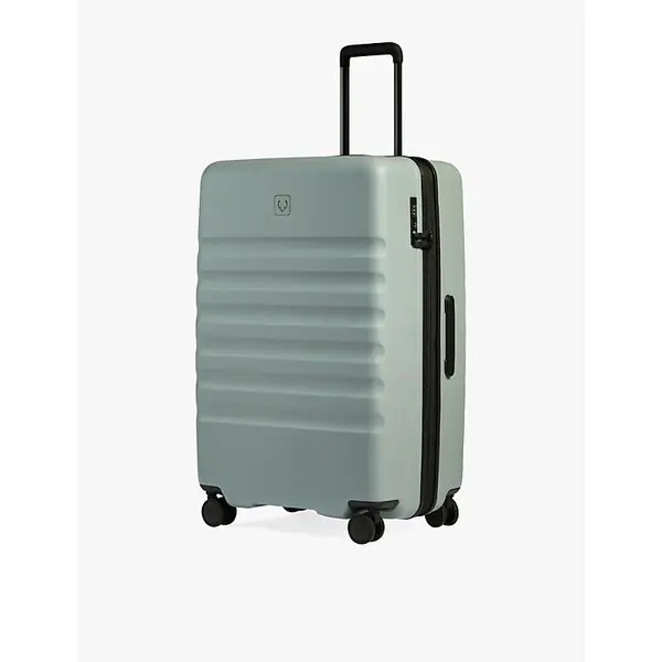 ANTLER Icon Stripe Cabin Hard-shell Suitcase 80cm - Mist Blue