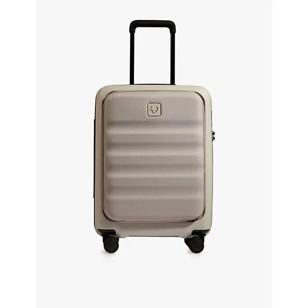 ANTLER Icon Stripe Front-pocket Cabin Suitcase 56cm - Taupe
