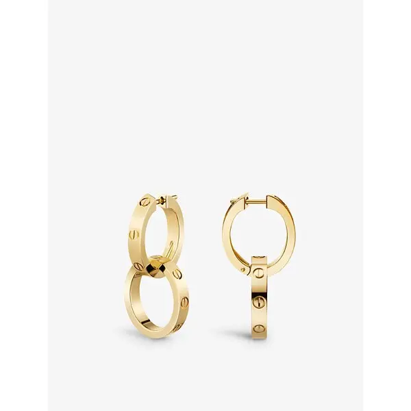 Cartier Love 18ct Yellow-gold Hoop Earrings