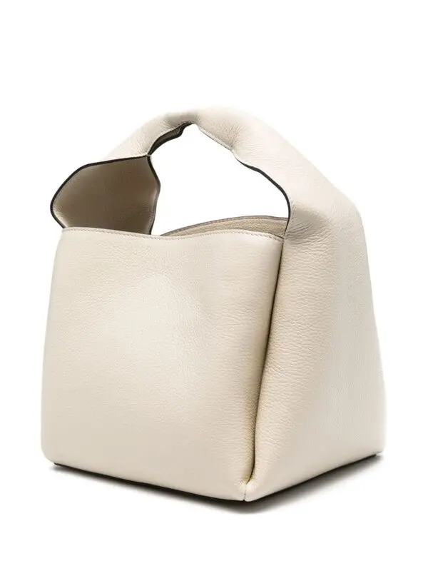TOTEME Leather Bucket Bag - White