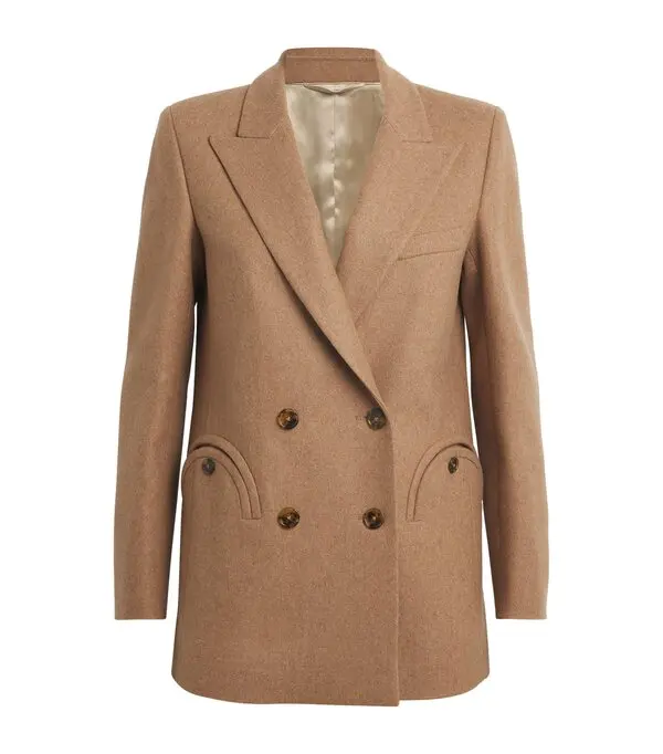 BLAZÉ MILANO Virgin Wool And Cashmere Everyday Blazer