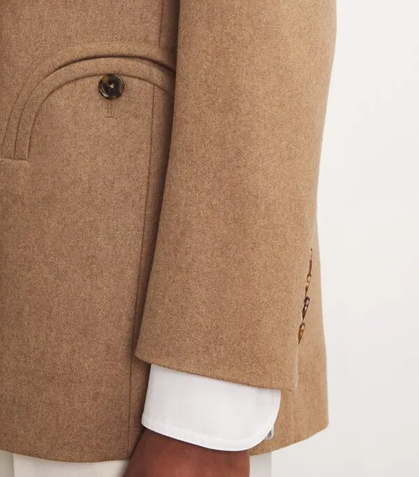 BLAZÉ MILANO Virgin Wool And Cashmere Everyday Blazer