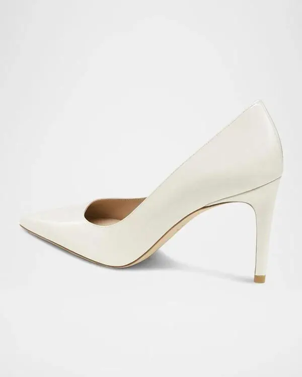 STUART WEITZMAN Power Pumps - White