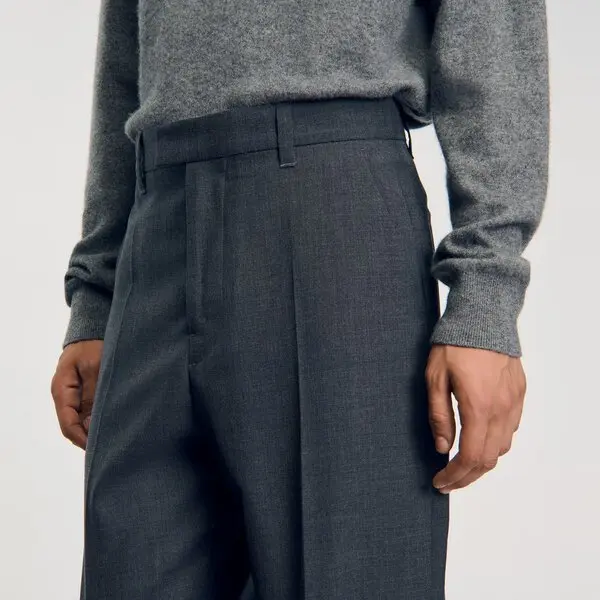 Sandro Wide-leg Trousers