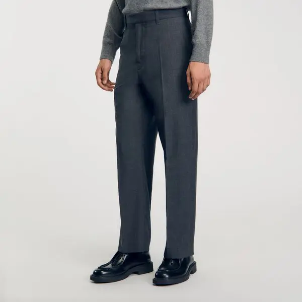 Sandro Wide-leg Trousers