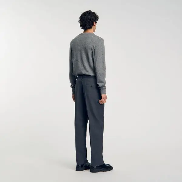 Sandro Wide-leg Trousers