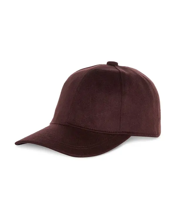 Vince Cashmere Baseball Cap - Fig