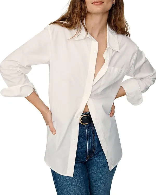 Jenni Kayne Boyfriend Shirt - White