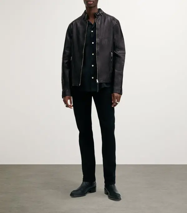 ALLSAINTS Cora Leather Biker Jacket