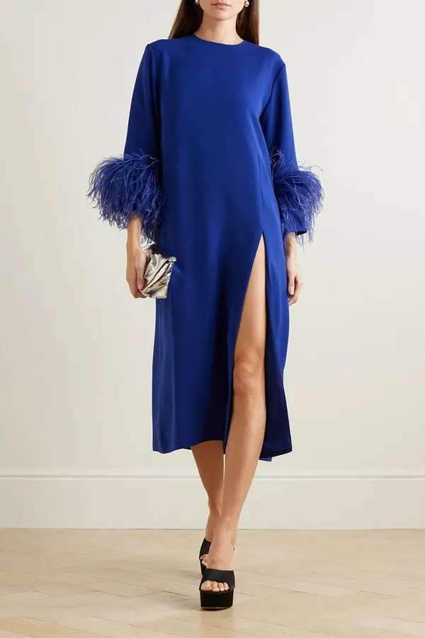 16arlington blue dress 16Arlington Cloe Mini Dress in Sequin