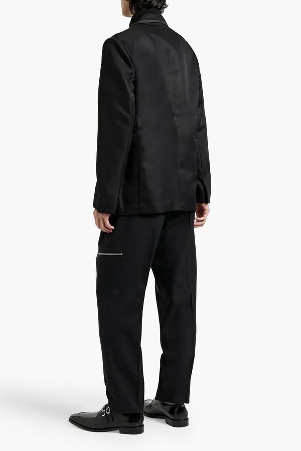 Acne Studios Topstitched Twill Blazer